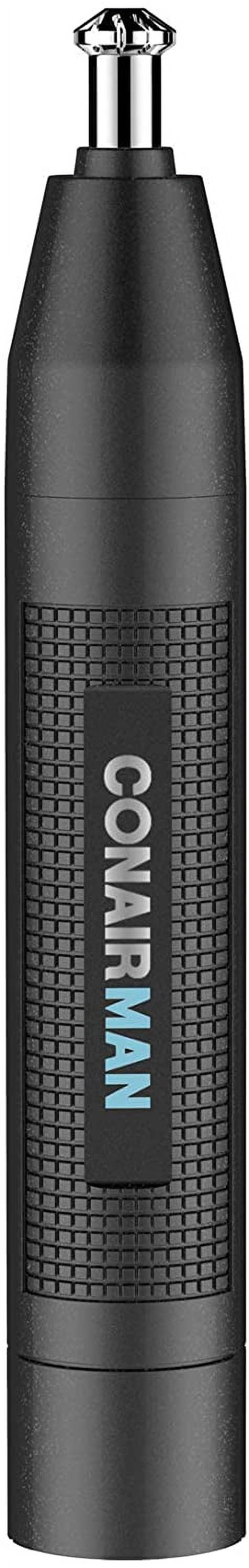 ConairMan Nose Hair Trimmer for Men, For Nose, Ear, and Eyebrows ...