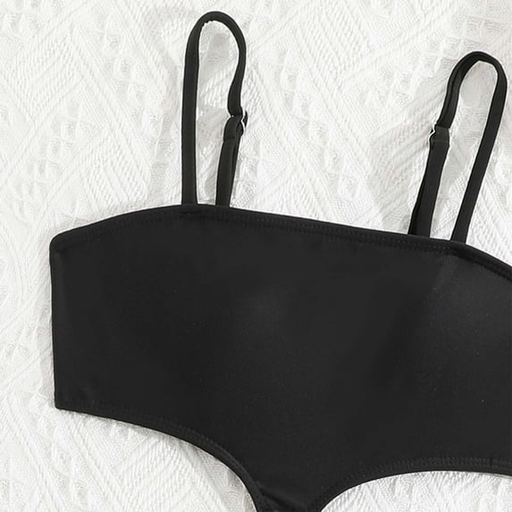 Conairie 3 Piece Girls Bikini Sets Tankini Top And Bottom Swimsuit ...