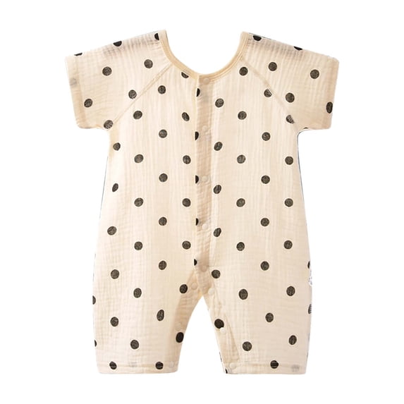 Conairie Bodysuit For Baby Boy Short Sleeve Onesie Plaid Print Infant ...