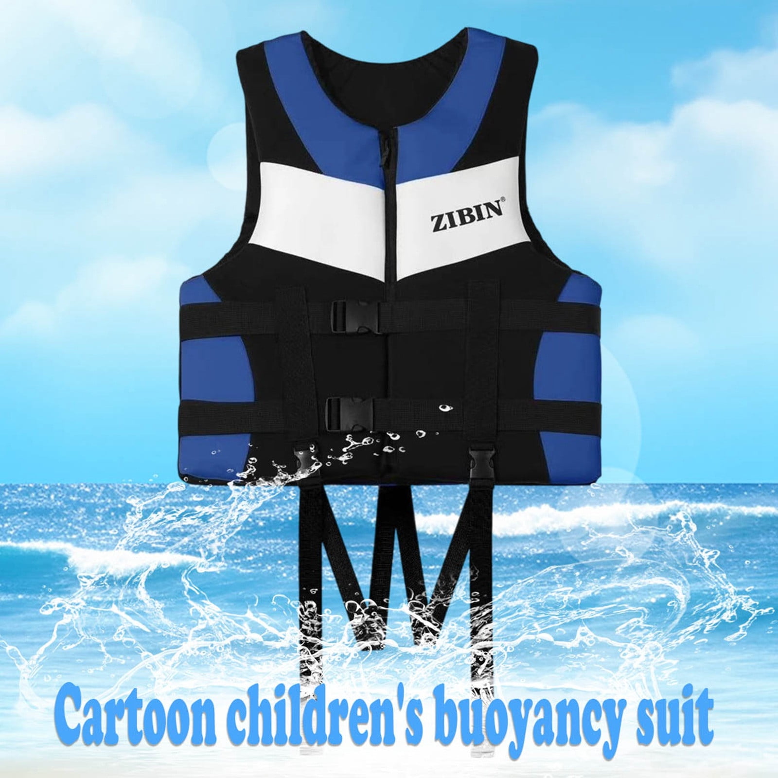 Conairie Boy Girl Swim Vest Lightweight Swimming Aid With Adjustable ...