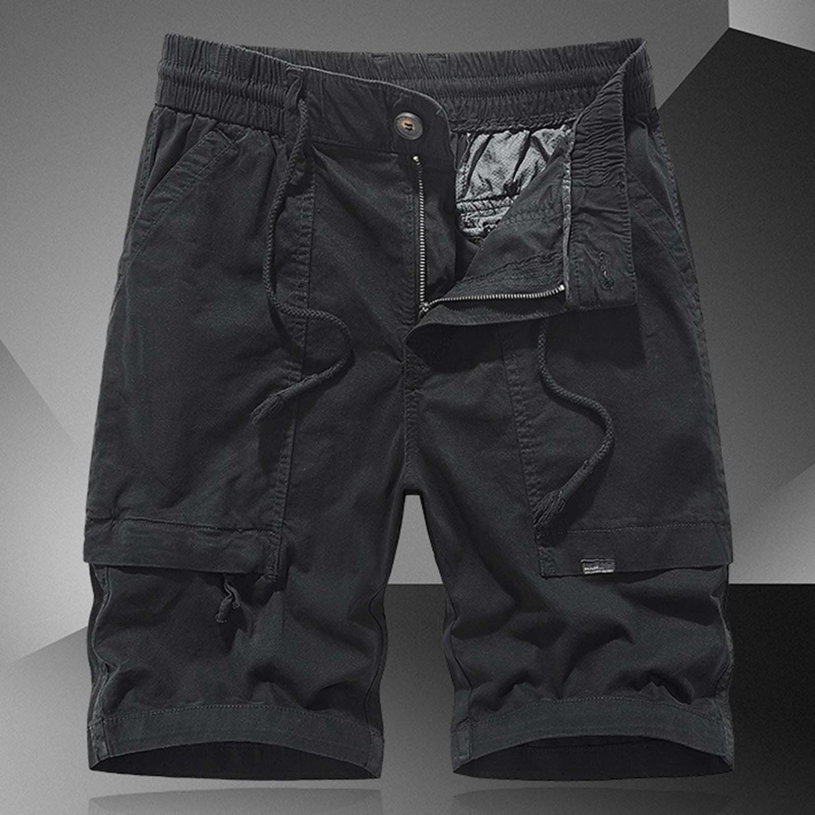 Conairie Cargo Shorts for Mens Casual Stretch Work Out Shorts ...