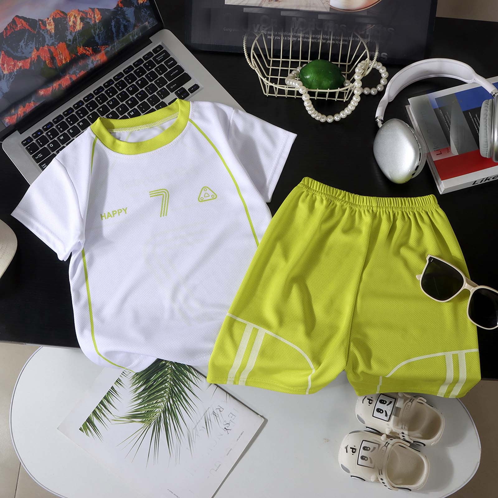 Conairie Clothing Set 2 Piece for Boy Regular Fit Short Sleeve T Shirt ...
