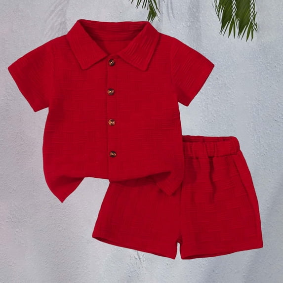 Conairie Clothing Set 2 Piece For Girl Regular Fit Short Sleeve Shirt ...