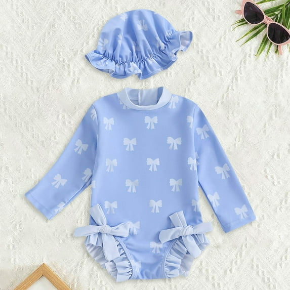 Conairie Girl Swimsuit One Piece Cute Graphics Print Bathing Suit with ...