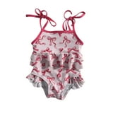 Conairie Girl Swimsuit One Piece Cute Graphics Print Bathing Suit with ...