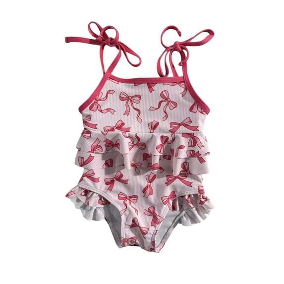 Conairie Girl Swimsuit One Piece Cute Graphics Print Bathing Suit with ...