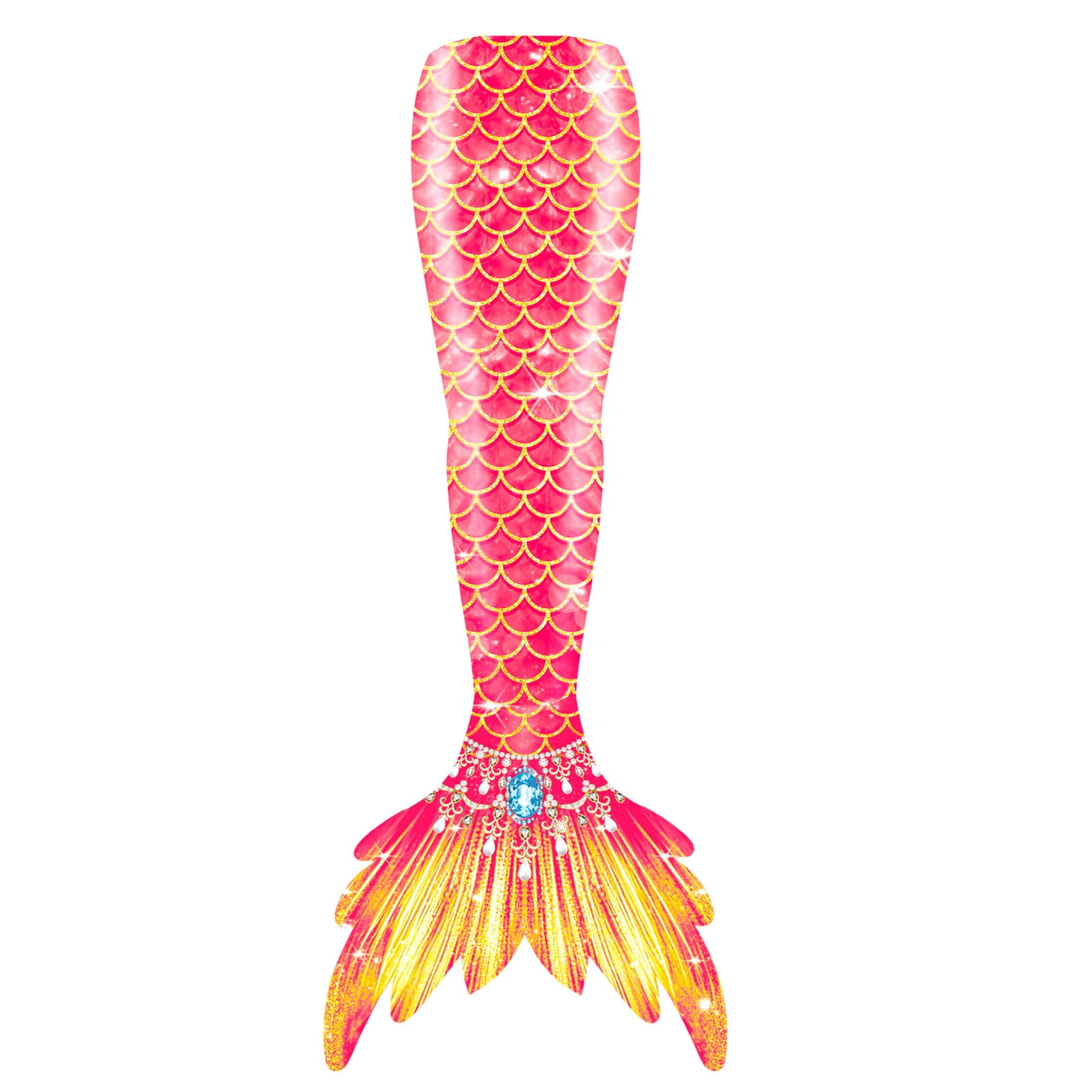 Conairie Girl Tails Swimming Scale Print Without Does Not Include ...