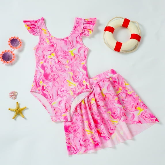 Conairie Girls Bikini Sets Two Piece Tankini Top And Bottom Swimsuit ...