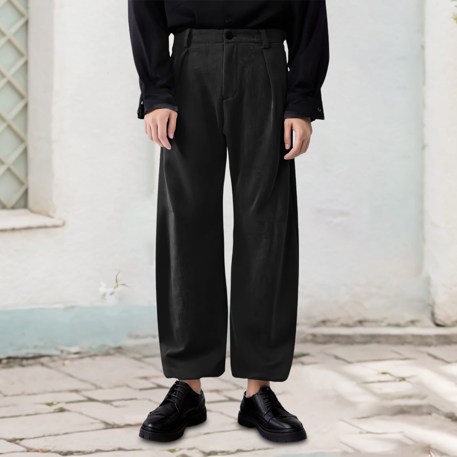 Conairie Mens Jeans Relaxed Fit Fashion Elastic Waist Denim Pants Comfy ...