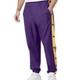 Conairie Sweatpants for Men Solid Color Mid Waisted Tear Basketball ...