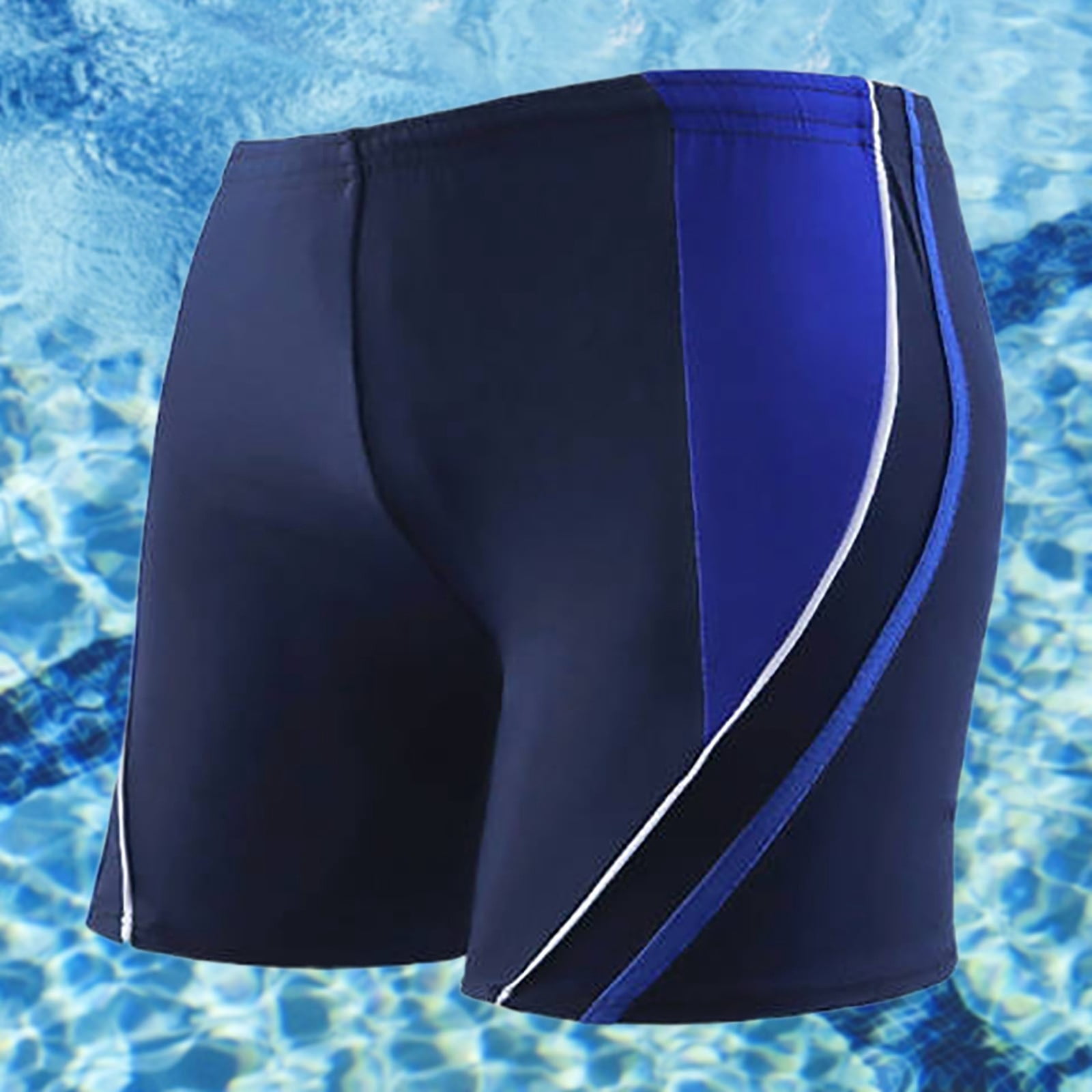Conairie Swim Trunks Men Elastic Waist Competitive Athletic Swim Team ...
