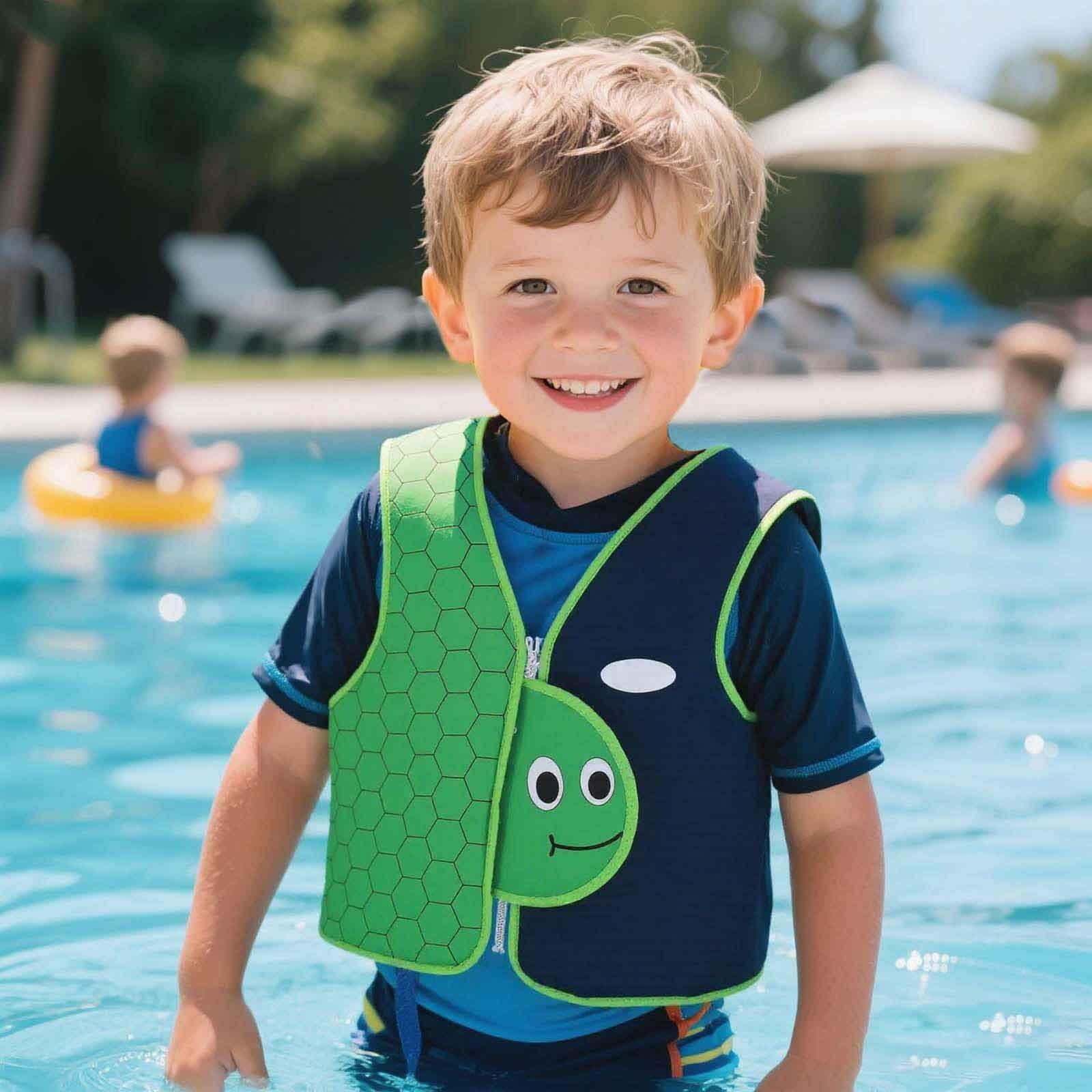 Conairie Swim Vest For Girls Swimming Aid With Crotch Adjustable Belt ...