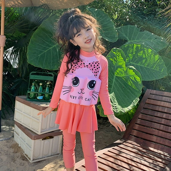 Conairie Swimsuit for Girls One Piece Cute Butterfly Print Bathing Suit ...