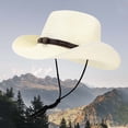 Conairie Unisex Summer Straw Sun Hat Wide Brim Beach Vacation Outdoor ...