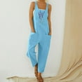 Conairie Women Overalls Graphics Print Casual Boho Streetwear Rompers ...
