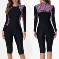 Conairie Womens One Piece Swimsuit Tummy Control Color Block Sunscreen ...