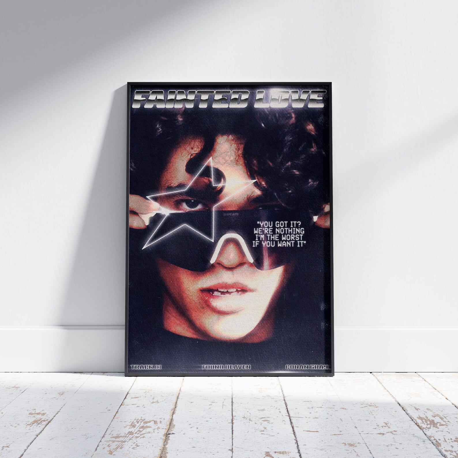 Conan Gray Fainted Love Era Poster, Indie Pop Music Wall Art, Aesthetic ...