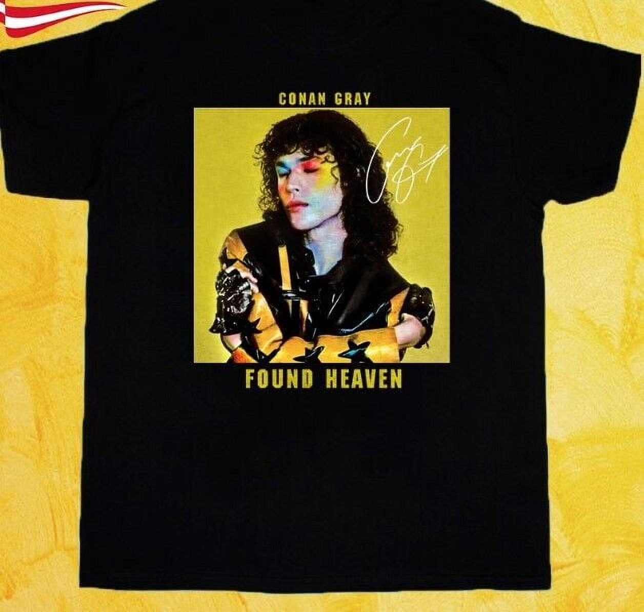 Conan Gray Found Heaven Album Coming Soon Signature Unisex T shirts ...