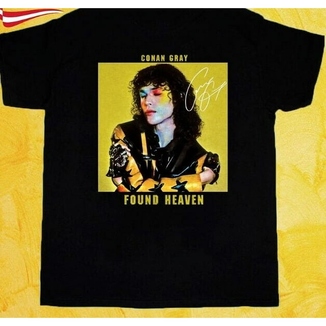 Conan Gray Found Heaven Album Coming Soon Signature Unisex T shirts ...