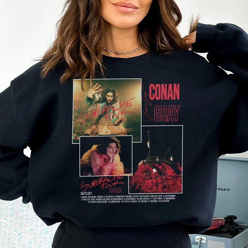 Conan Gray Sweatshirt Conan Gray Tee, Conan Gray Merchandise, Conan ...