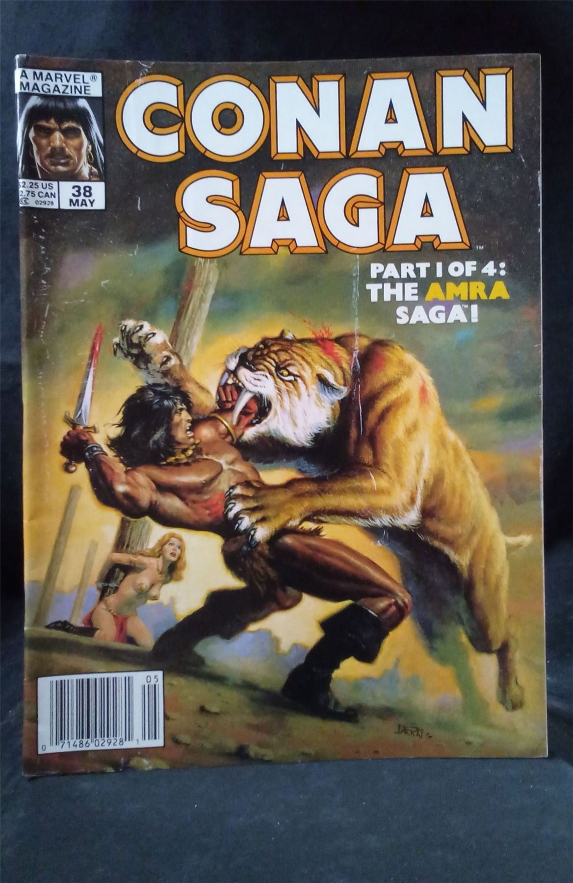 Pre-Owned Conan Saga #38 1990 Marvel Comics Comic Book - Walmart.com