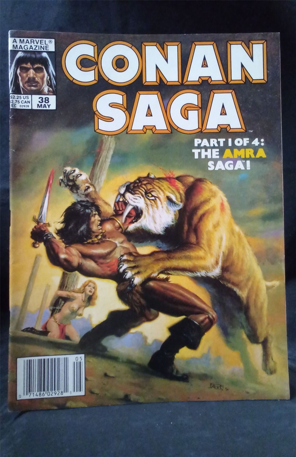 Pre-Owned Conan Saga #38 1990 Marvel Comics Comic Book - Walmart.com