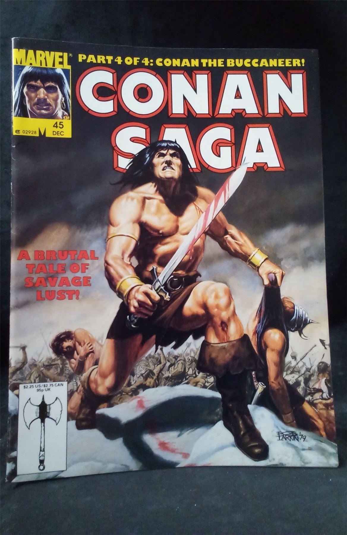 Pre-Owned Conan Saga #45 1990 Marvel Comics Comic Book - Walmart.com