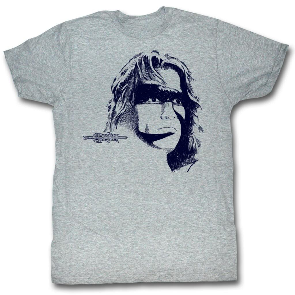 Conan - Sketch Drama - Short Sleeve - Heather - Adult - T-Shirt ...