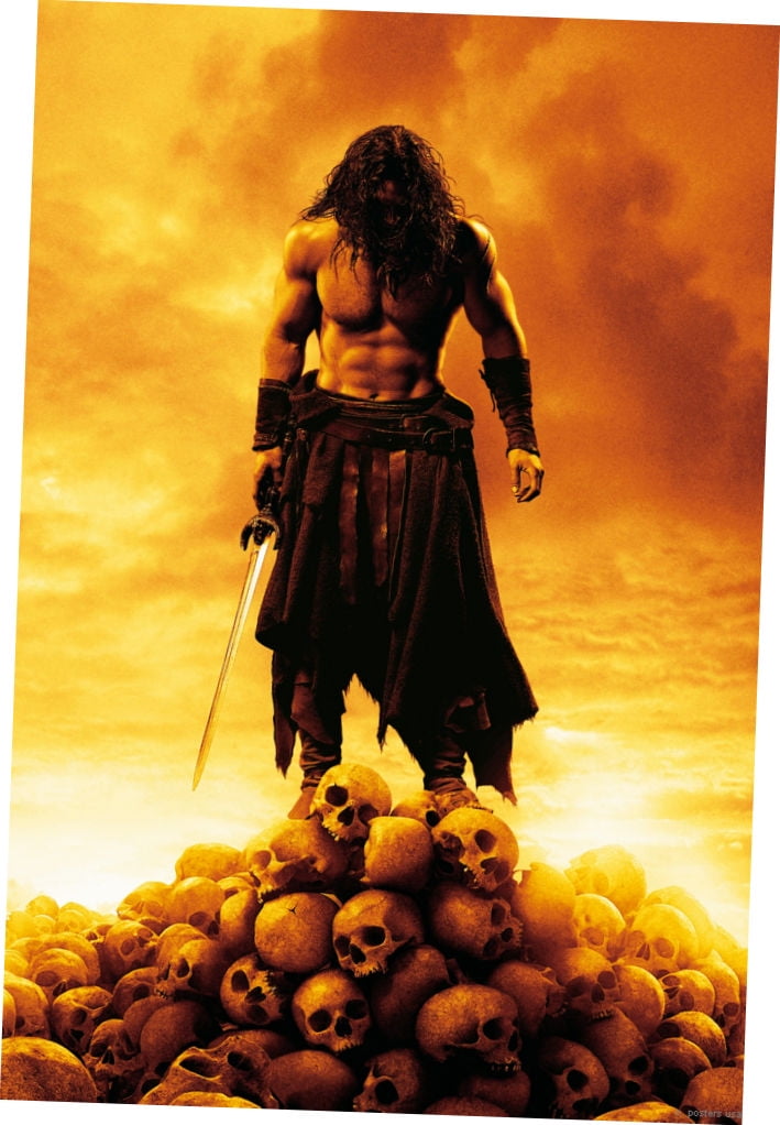 Conan The Barbarian 2011 poster Metal Print 12inx16in Multi-Color ...