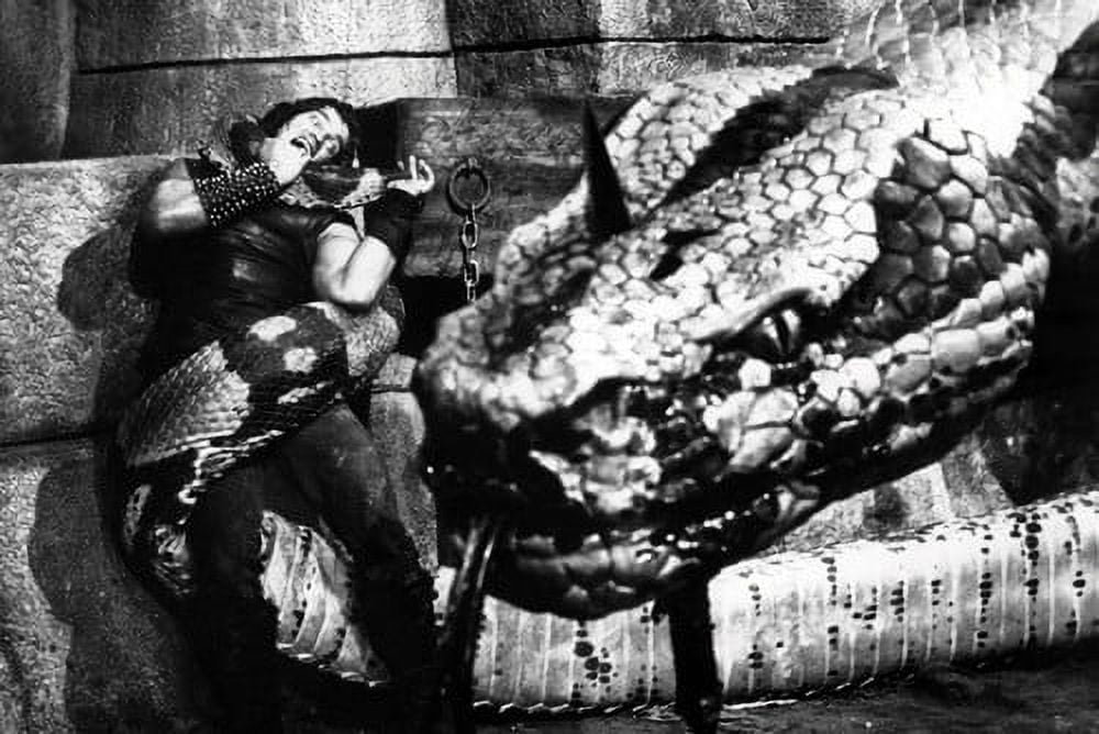 Conan the Barbarian 24x36 Poster Arnold Schwarzenegger Battles Giant ...