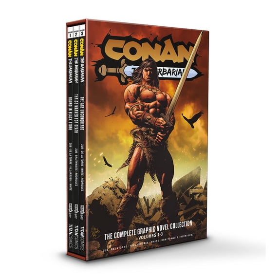 Conan the Barbarian Conan the Barbarian 1-3 Slipcase Set, (Paperback ...