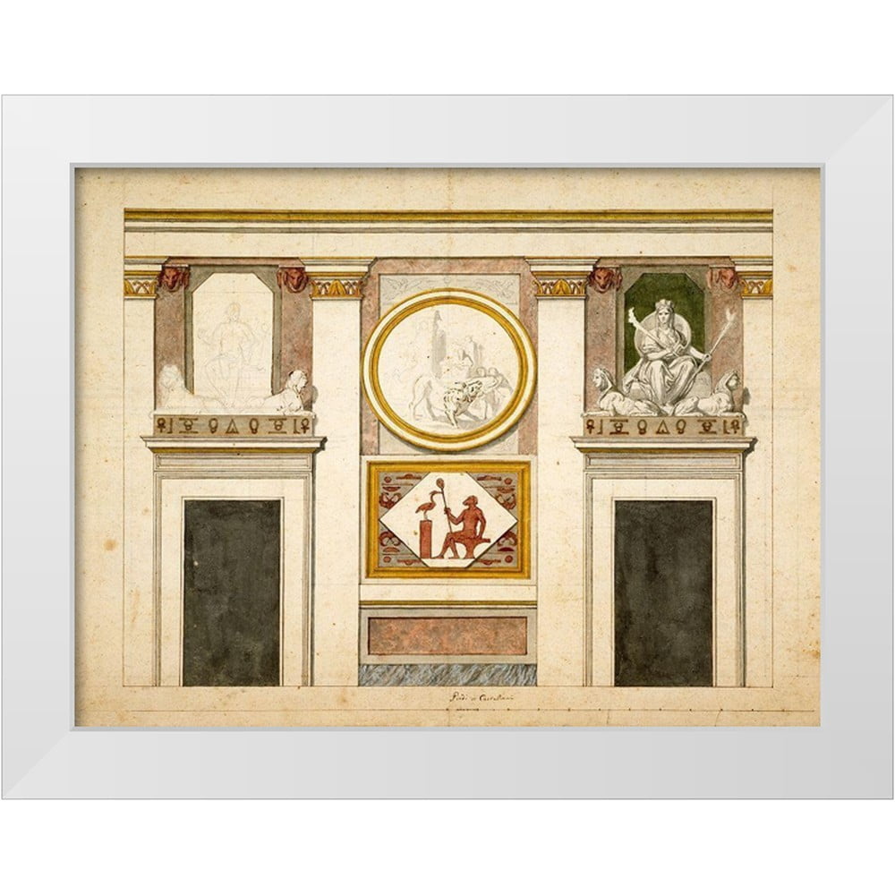 Conca, Tommaso 14x12 White Modern Wood Framed Museum Art Print Titled ...