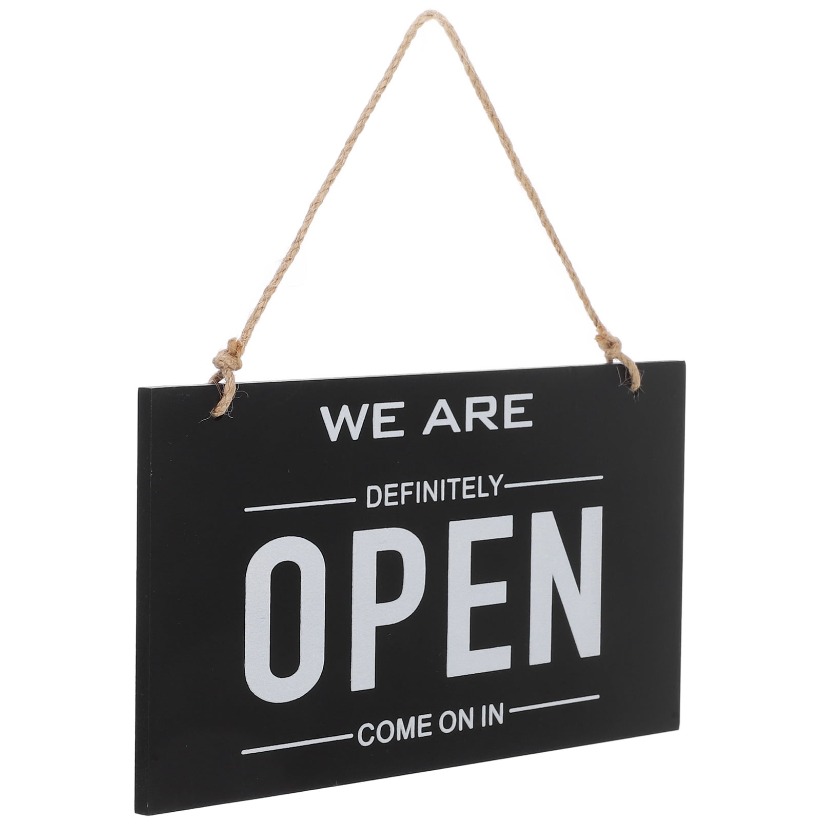 Concave Decoration Look for Shop Door Opening and Closing Signs Office ...