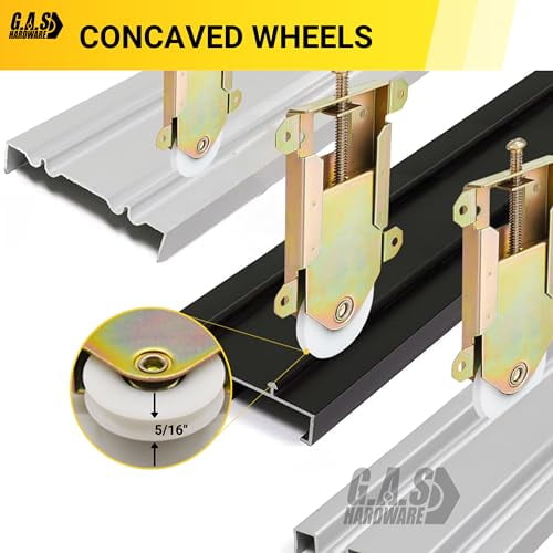 Concave Mirror Closet Wardrobe Bottom Roller Assembly | Roller for ...