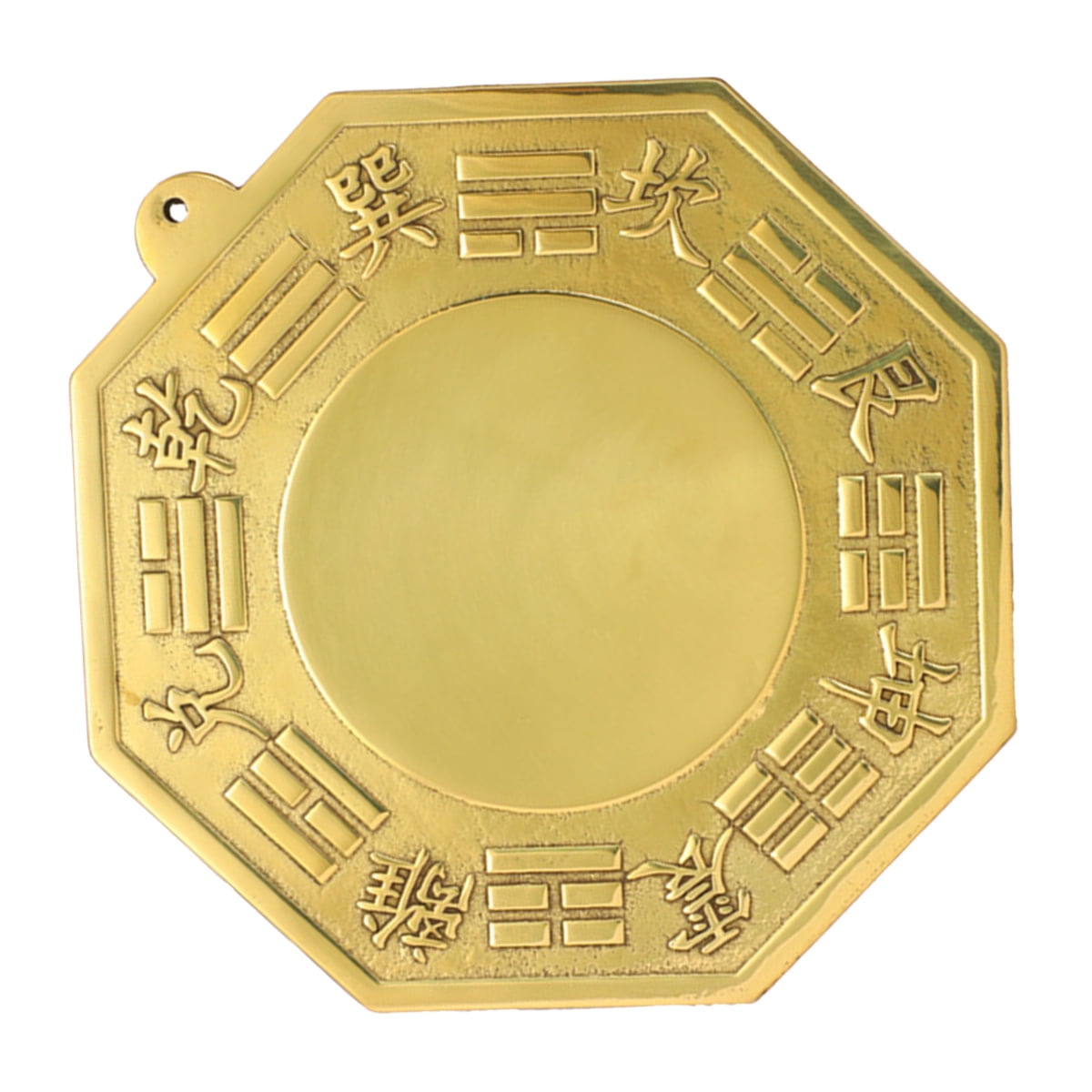 Concave Mirror Copper Bagua Zen Hanging Gossip Chinese Style Brass ...
