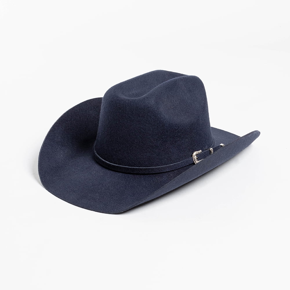 Concave Shape Top Hat Fashion Belt Buckle Decorative Woolen Curling ...