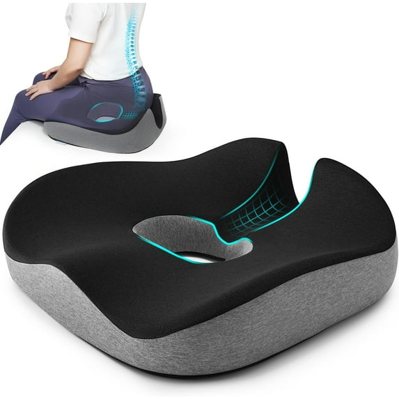 Concave U Surface Donut Pillow for Tailbone Pain Cradle Tailbone ...