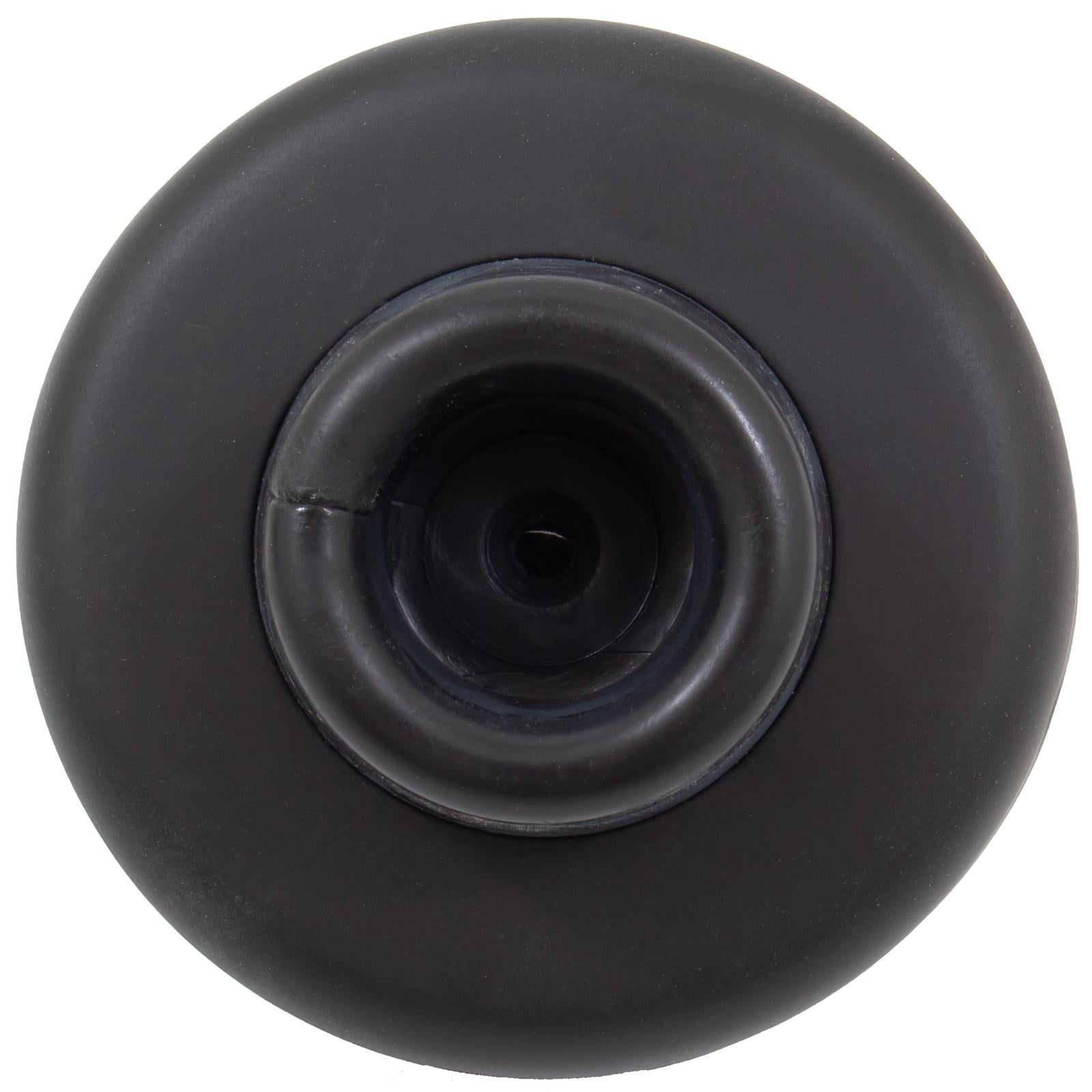 Concave Wall Door Stop, 2-1/4 Inches, Matte Black by Stone Harbor ...