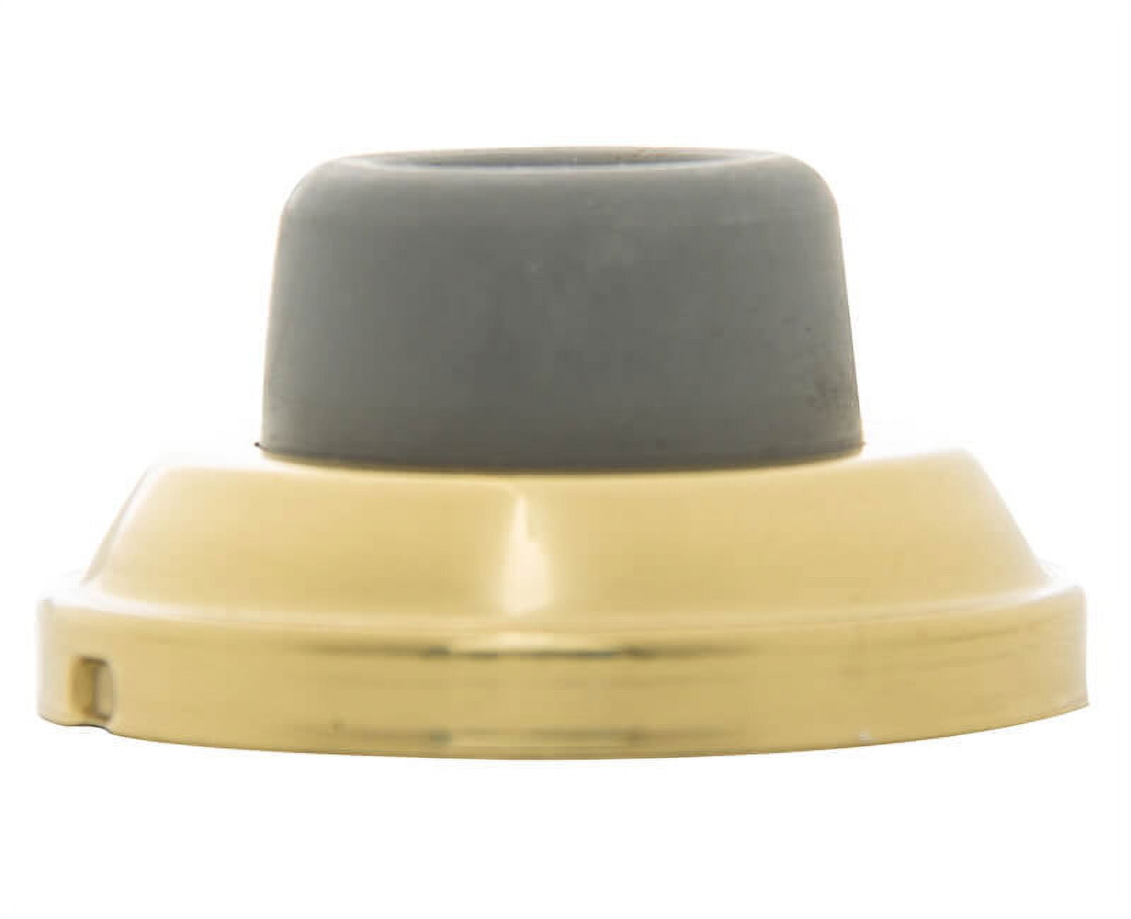Concave Wall Door Stop - Brass Plated - Walmart.com