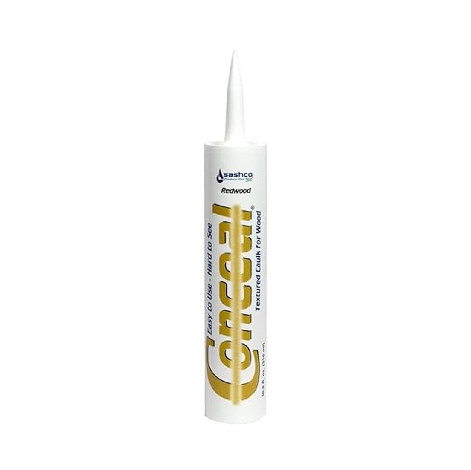 Conceal Wood Caulking - 10.5oz Redwood (12-Pack) | Textured Caulk for ...