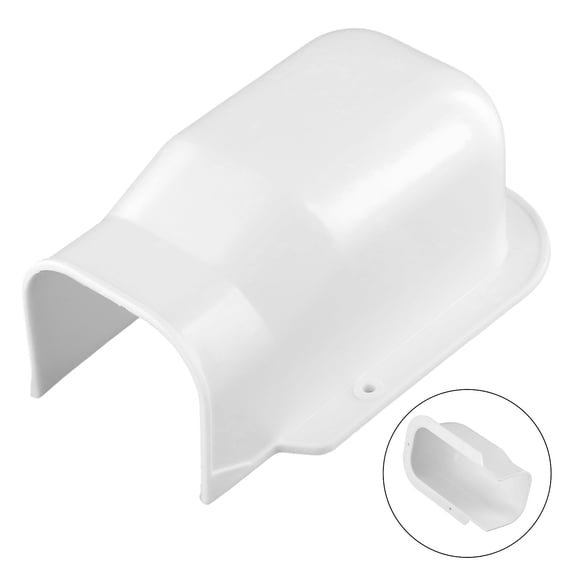 Conceal and Protect Ac Wiring with White Pvc Line Cover Easy ...