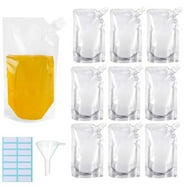 Cruise Ship Flask Kit - Reusable & Concealable Liquor Bags - Sneak or ...