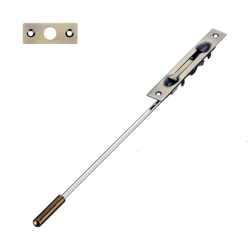 Concealed Door Bolt Steel Extended Shaft Low Profile Design Simple DIY ...