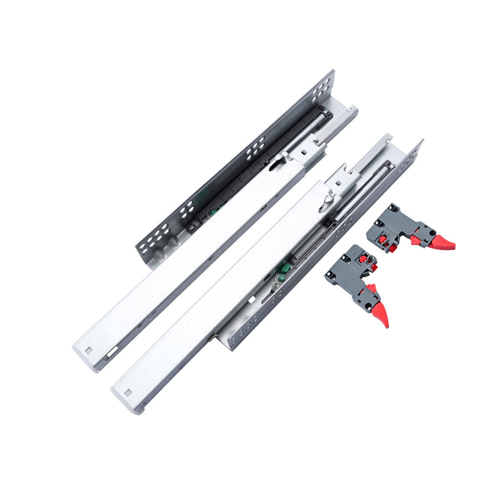 Concealed Drawer Runners Soft Close Undermount Full Extension Cabinet ...