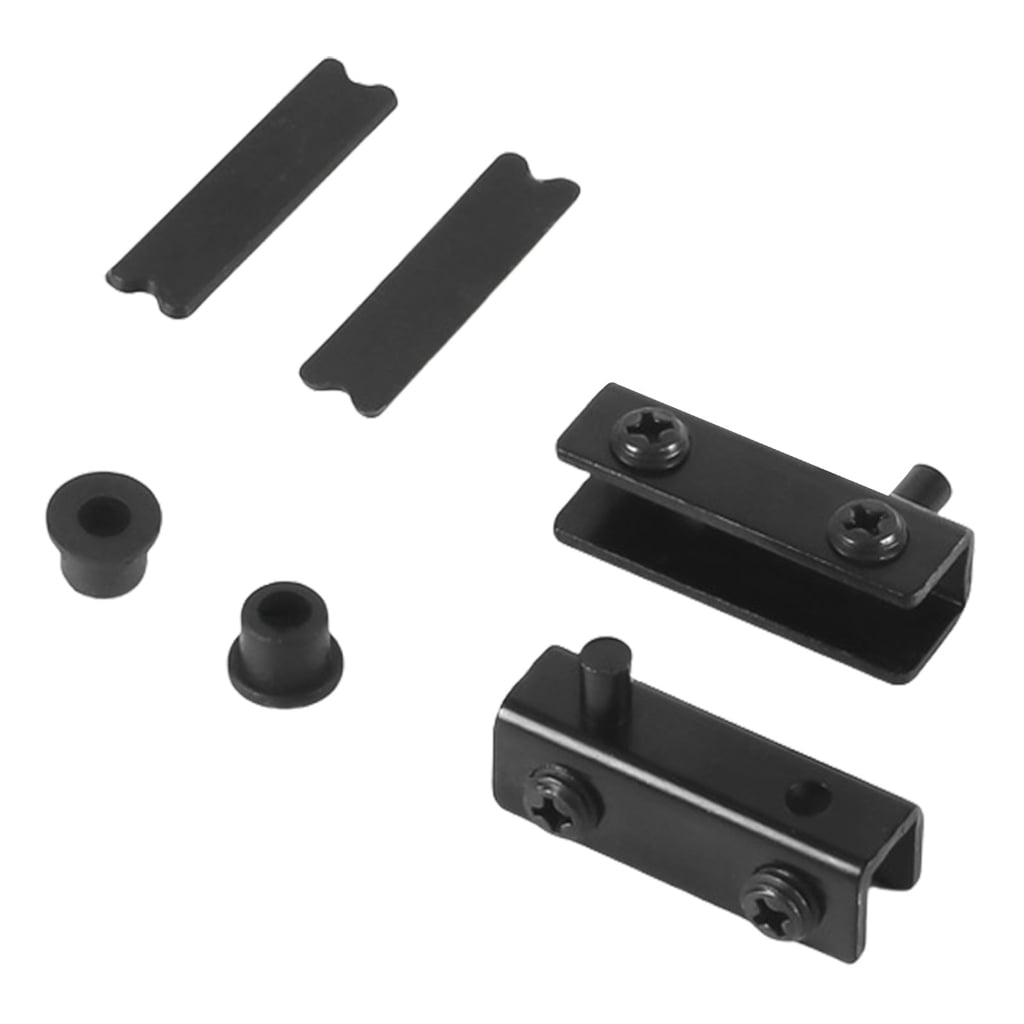 Concealed Glass Door Hinges Cabinet Corner Clamps Corrosion Resistant ...