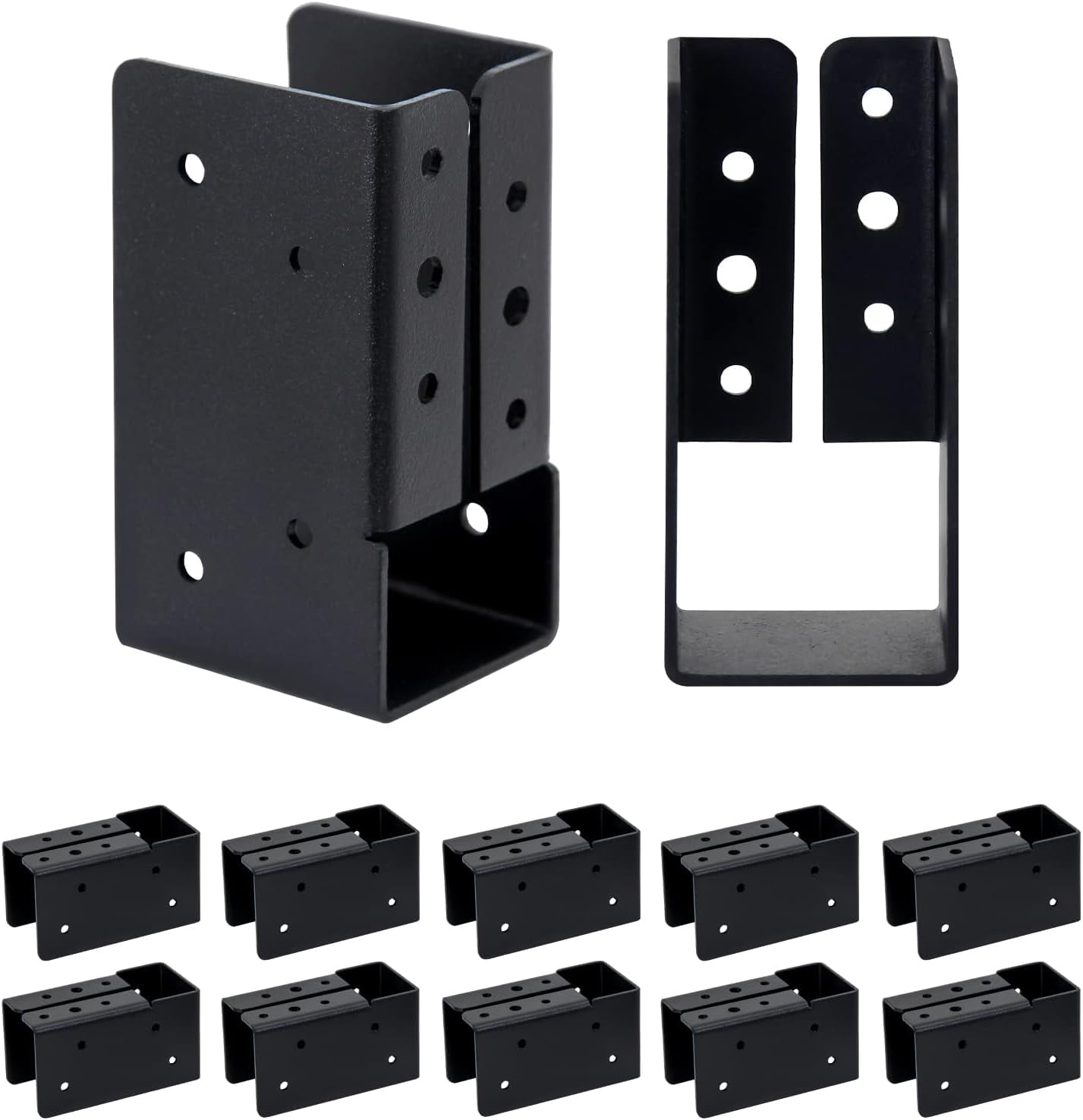 Concealed Joist Hangers 12 Pcs, 2"x4" Outdoor Trim Concealed Flanges ...