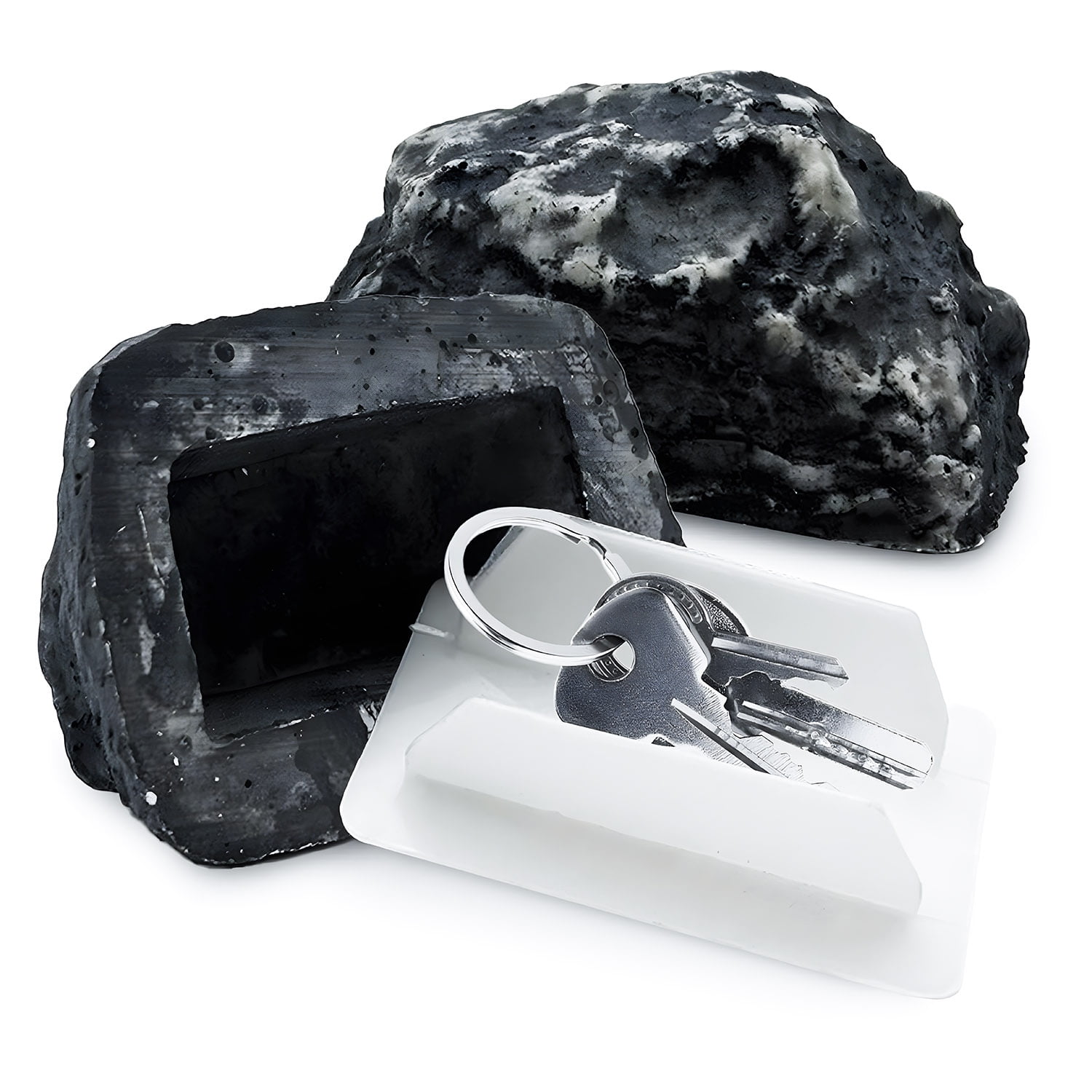 Concealed Key Stone Rock - Spare-Key Fake Rock - Authentic Appearance ...