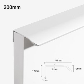 10 Pack Finger Pulls for Cabinets 128mm/5 Hole Center Tab Cabinet ...