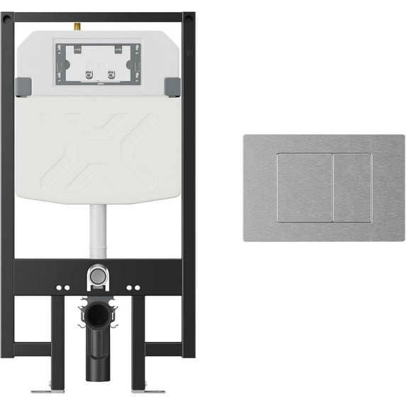 Concealed Toilet Tank Carrier, Eridanus In-Wall Toilet Tank Carrier ...