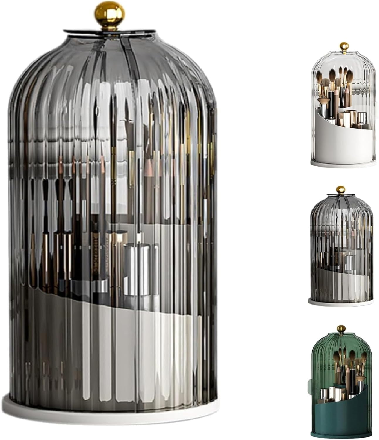 Concealed Toothbrush Holder, Toothbrush Organizer with Cover, Bathroom ...